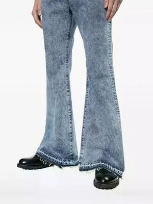 Junya Watanabe Frayed-hem Jeans
