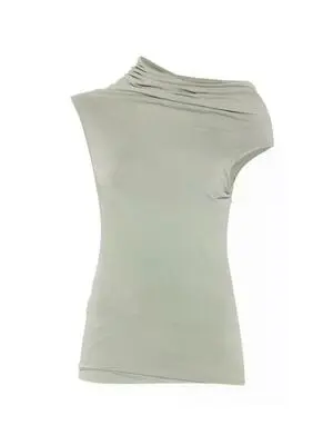 Rick Owens Lola Draped Top - Green