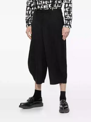 Comme Des Garçons Drop-crotch Suspenders Trousers