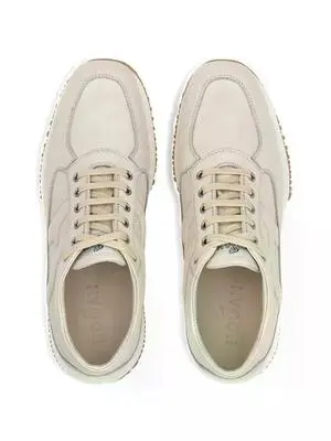 Hogan Interactive Logo-panel Sneakers - Neutrals
