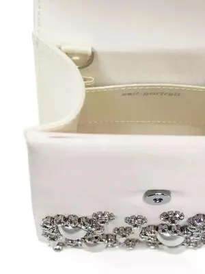 SELF-PORTRAIT Bow-embellished Tote Bag