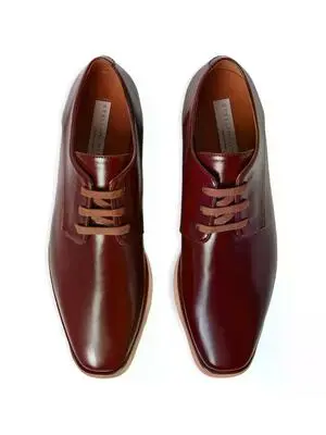 Stella McCartney Elyse Platform-sole Derby Shoes - Red