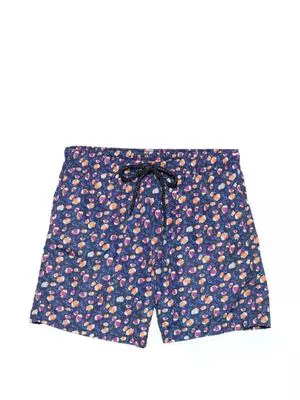 DRUMOHR Patterned Swim Shorts - Blue