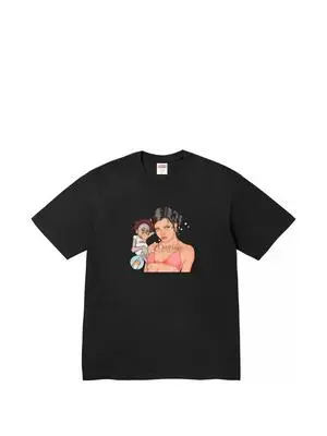 Supreme Angel Crew-neck T-shirt - Black