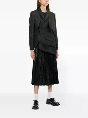 Junya Watanabe Lace Pleated Skirt