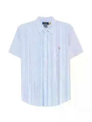 Polo Ralph Lauren Striped Short-sleeve Shirt - Blue