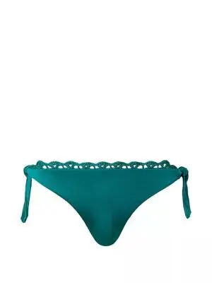 TWINSET Knitted-trim Bikini Bottom - Green