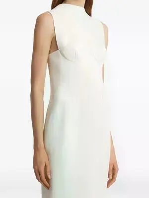 Khaite Shoshanna Bustier Dress - Neutrals