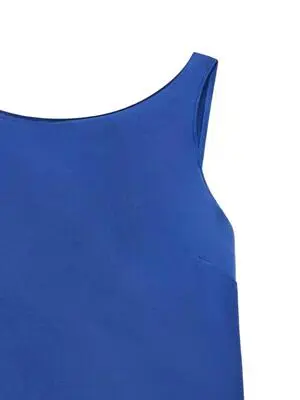 Malìparmi Viscose Sleeveless Top - Blue