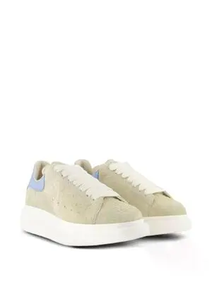 Alexander McQueen Oversized Lace-up Sneakers - Neutrals