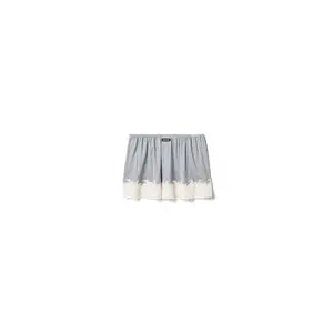 Miu Miu Silk Jersey Skirt