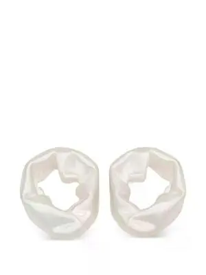 Completedworks Scrunch Earrings - Silver