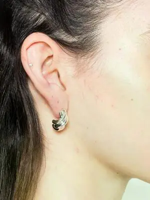 Completedworks Kettle Knot Earrings - Silver