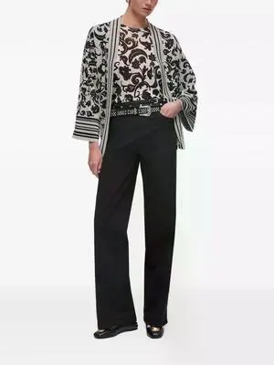 Liu Jo Floral Stripe Cardigan