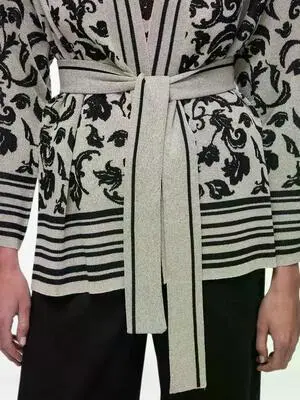 Liu Jo Floral Stripe Cardigan