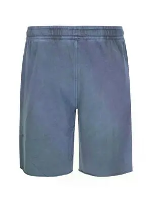 SUN 68 Distressed Drawstring Shorts - Blue