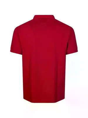 SUN 68 Logo-embroidery Polo Shirt - Red