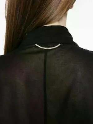 Carven Pearl-appliqué Shirt