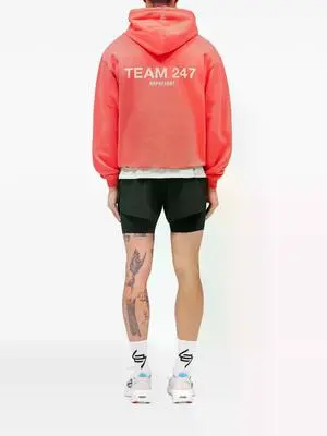REPRESENT Team 247 Cotton Hoodie - Pink