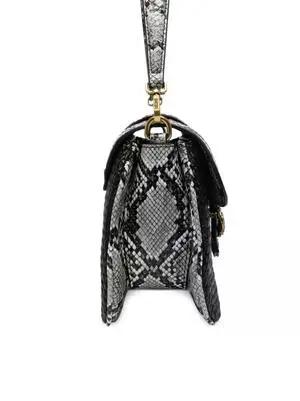 Just Cavalli Logo-detail Flap-closure Shoulder Bag