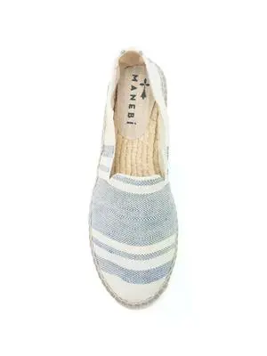 Manebí Striped Espadrilles - Neutrals