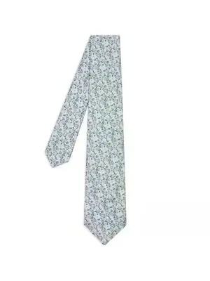 Paul Smith Paul Smith Floral Silk Neck Tie Blue