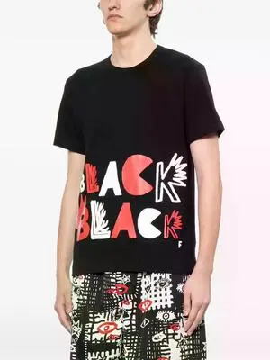 Comme Des Garçons Logo Graphic Print T-shirt