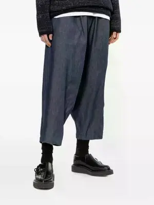 Comme Des Garçons Elasticated-waistband Trousers