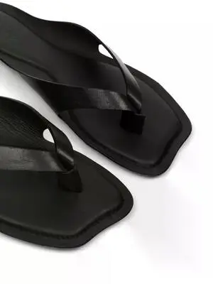 MAISON MARGIELA Leather Anatomic Flip Flops