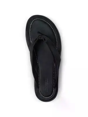 Bernardo Salt Thong Flat Sandals - Black