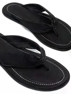 Bernardo Salt Thong Flat Sandals - Black