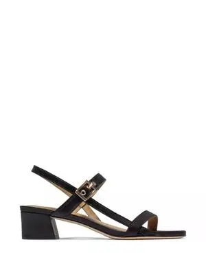 Bernardo Buckle Strap Sandals - Black