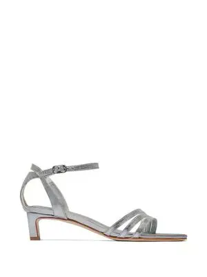 Bernardo Lima Strappy Heeled Sandals - Silver