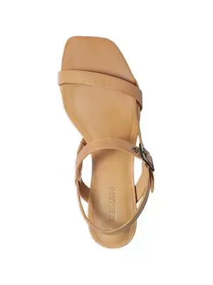 Bernardo Jinji Buckle Strap Sandals - Neutrals
