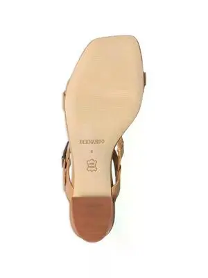 Bernardo Jinji Buckle Strap Sandals - Neutrals