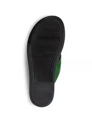 Bernardo Thong Flat Sandals - Green