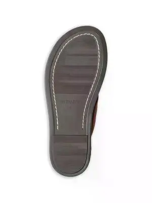 Bernardo Knotted Leather Sandals