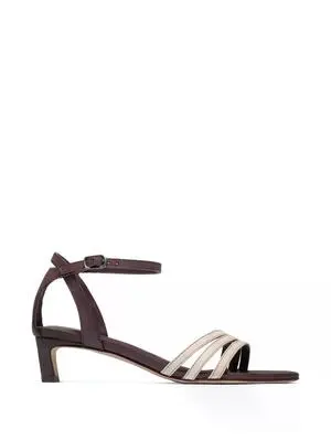 Bernardo Lima Strappy Heeled Sandals - Brown