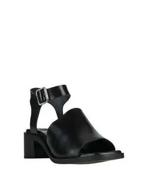 Moma Calfskin Sandals - Black