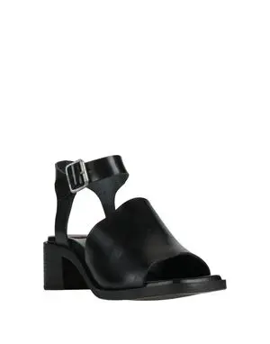Moma Calfskin Sandals - Black