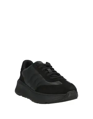 Fitflop Low-top Leather Sneakers - Black