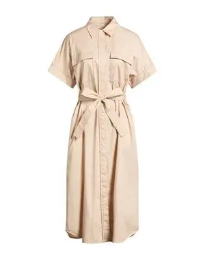 Peserico Midi Dress Size Cotton, Elastane