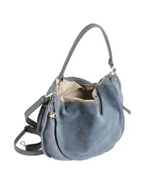 LAURA DI MAGGIO Leather Hobo Bag With Detachable Straps