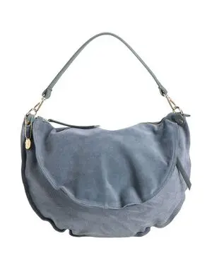 LAURA DI MAGGIO Leather Hobo Bag With Detachable Straps