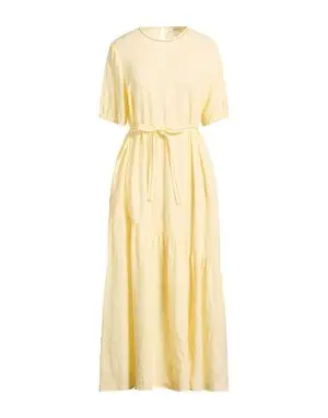 Peserico Linen Maxi Dress With Belt