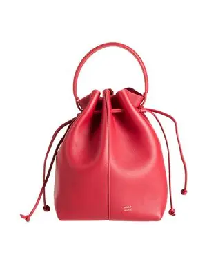 MANSUR GAVRIEL Dea Leather Bucket Bag - Red