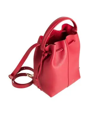 MANSUR GAVRIEL Dea Leather Bucket Bag - Red