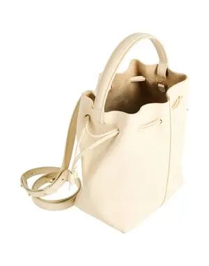 MANSUR GAVRIEL Dea Leather Bucket Bag - White