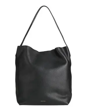 MANSUR GAVRIEL Maxi Everyday Leather Handbag - Black