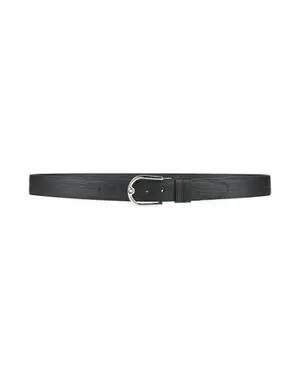 Montblanc Double-faced Leather Belt - Black